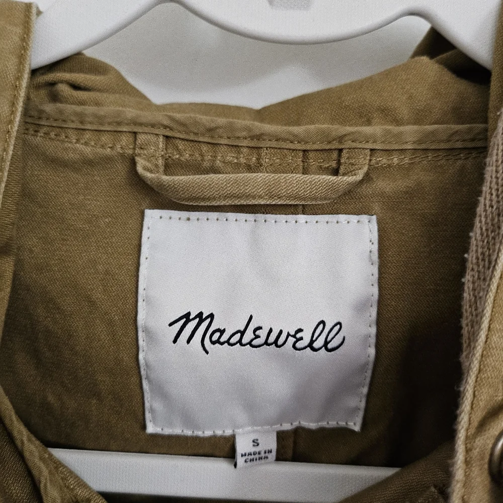 Jackets & Coats | Madewell Jacket Womens Small Brown Lightweight ...